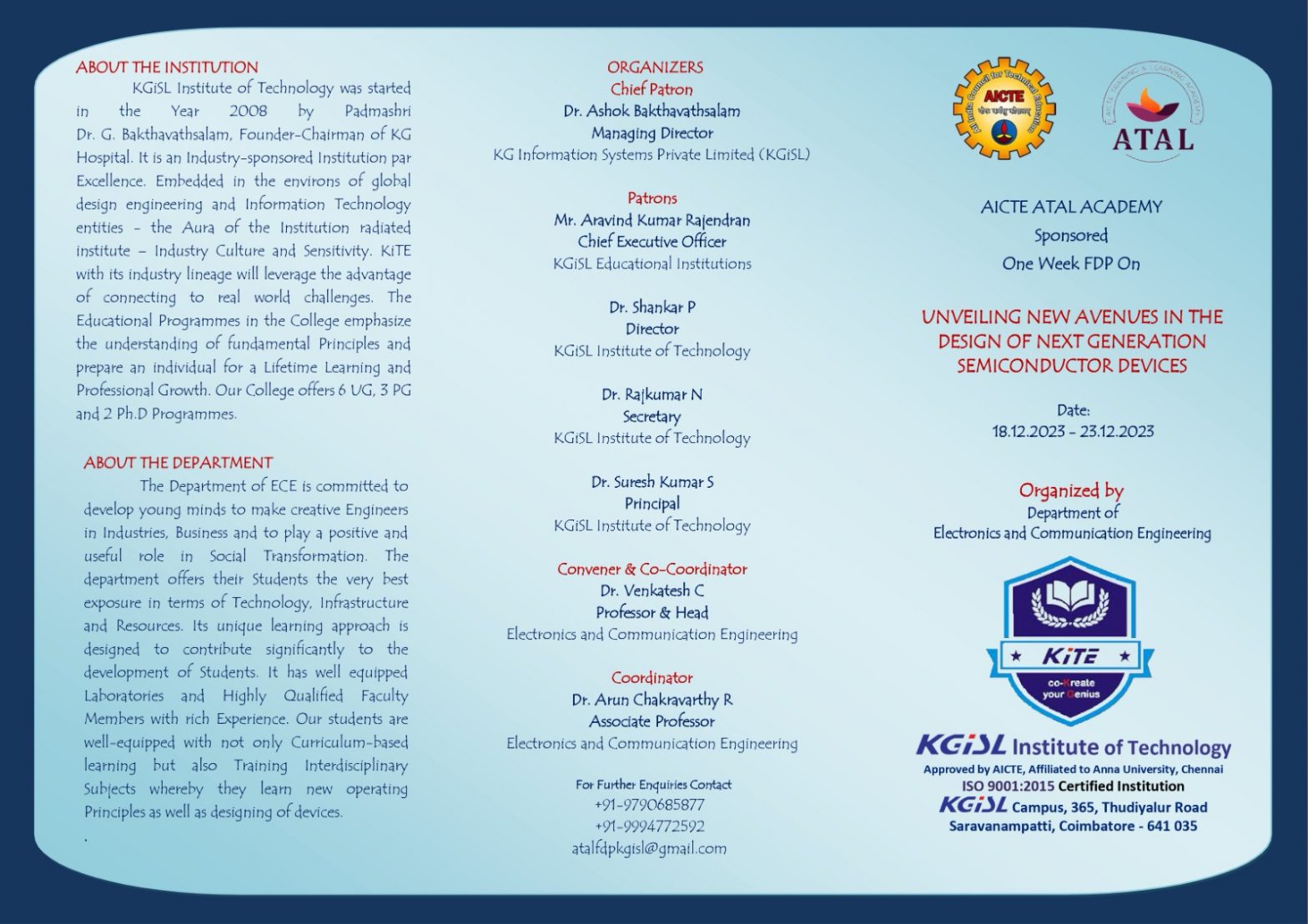 KGISL Institute of Technology